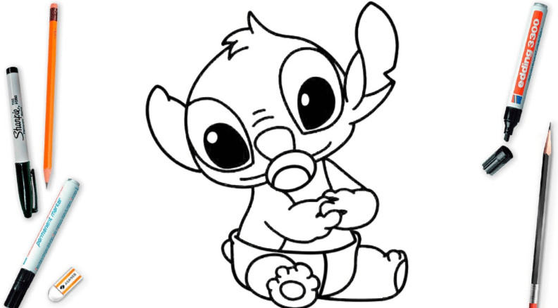 Drawing:7lsw2zlcm4y= Disney:97sfigjc44c= Stitch - carla diab