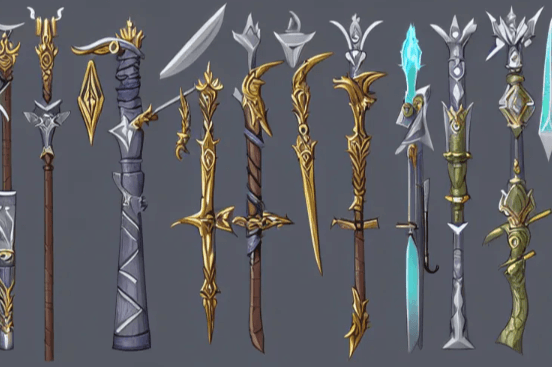 Concept Art:3mpfw3oqqmu= Fantasy Weapons - carla diab